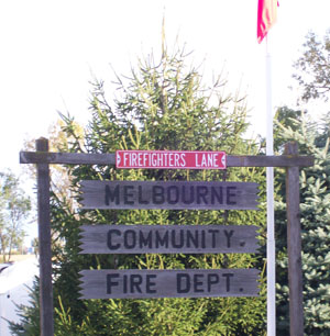 Fire Department – City of Melbourne Iowa